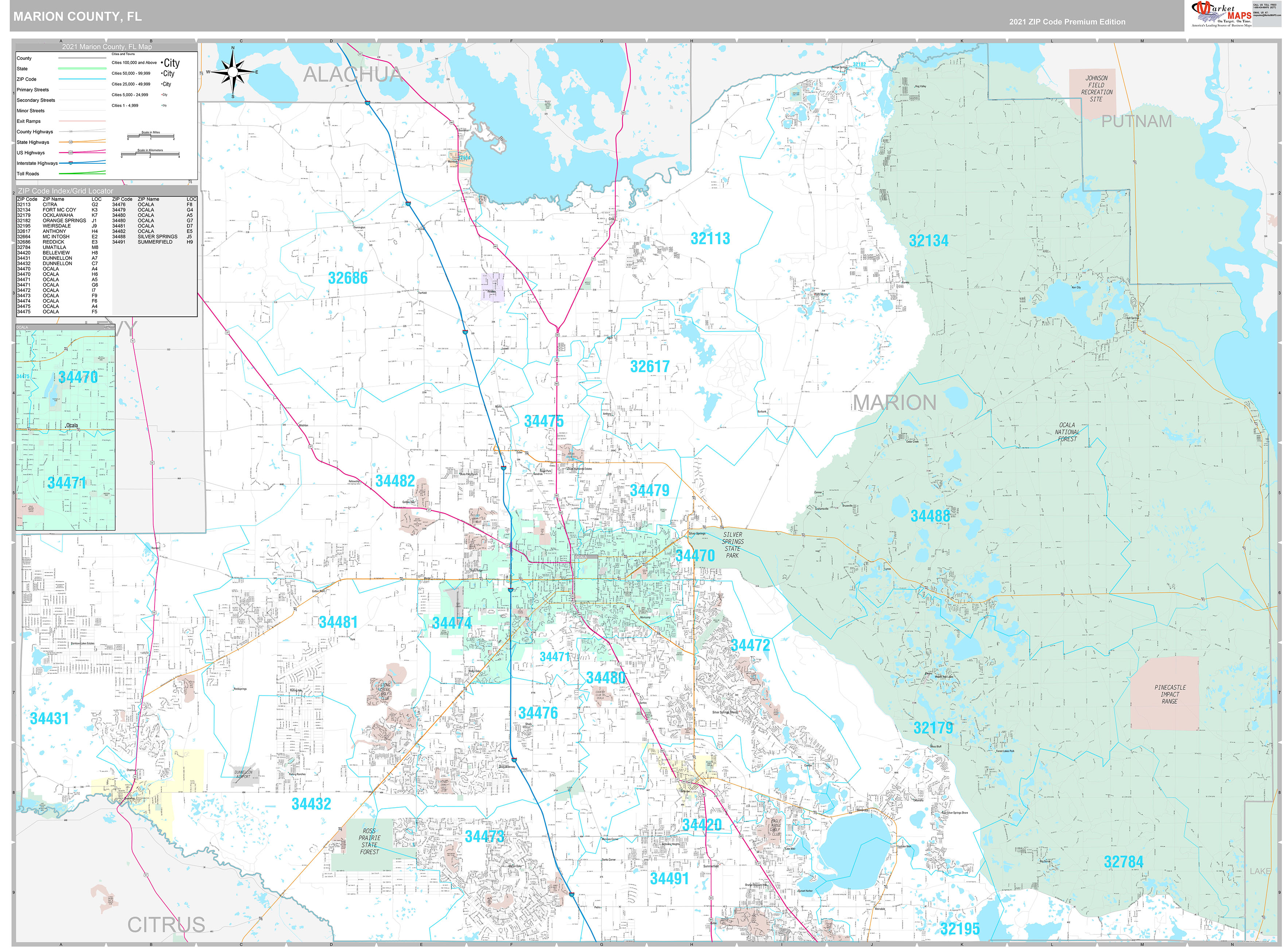 Marion County Wall Map Premium Style - marketmaps.com Marion County Wall Map Premium Style - marketmaps.com